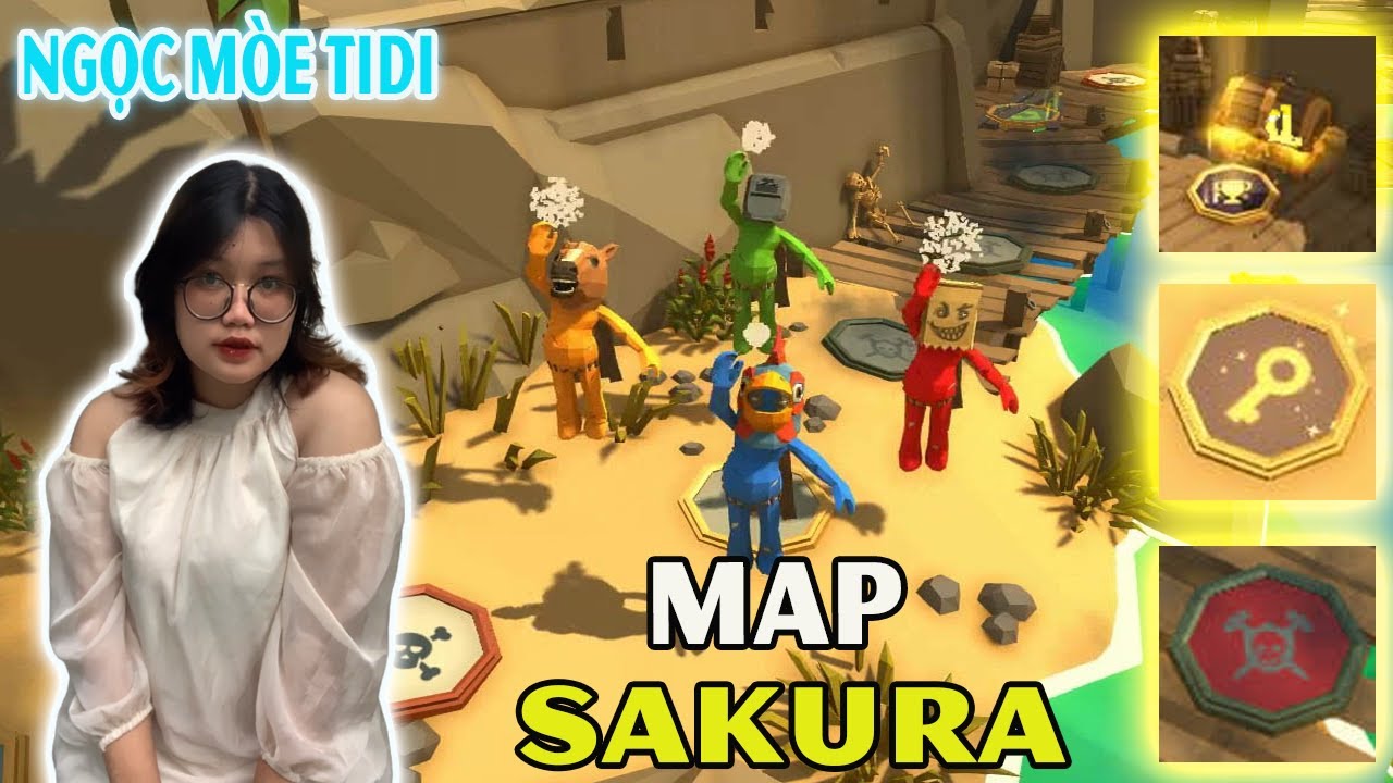 NGỌC MÒE TIDI - SAKURA PUMMEL PARTY - QUẢ MAP HOA ANH ĐÀO SAKURA CỰC ...