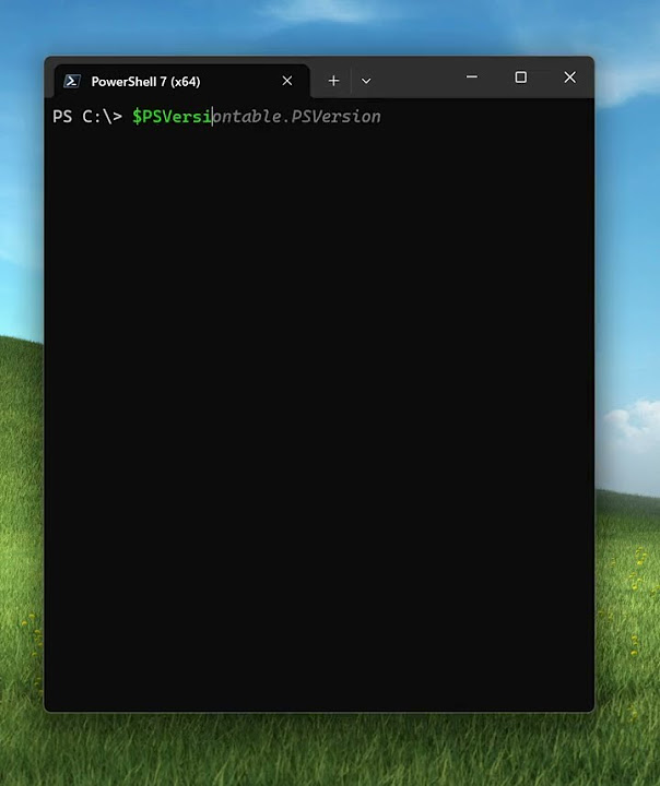 Check PowerShell Version! QUICK BITS - YouTube