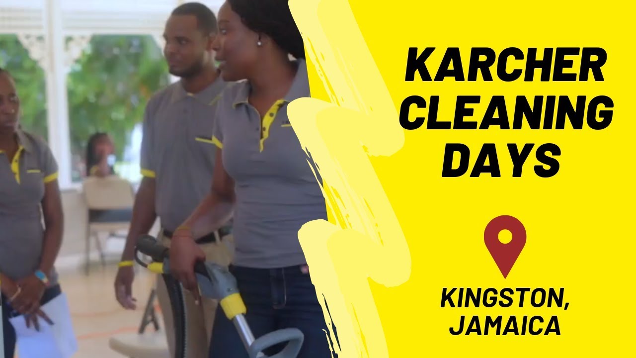 Karcher Cleaning Days at Devon House - YouTube