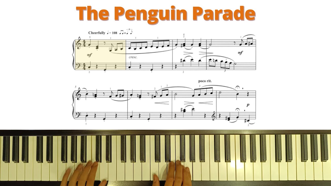 The Penguin Parade by Christine Donkin | Trinity Grade 2 Pieces ...