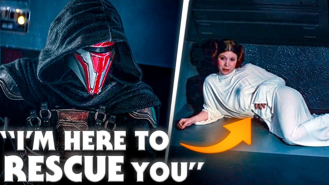 What if Darth Revan SAVED Leia Skywalker on the Death Star - YouTube
