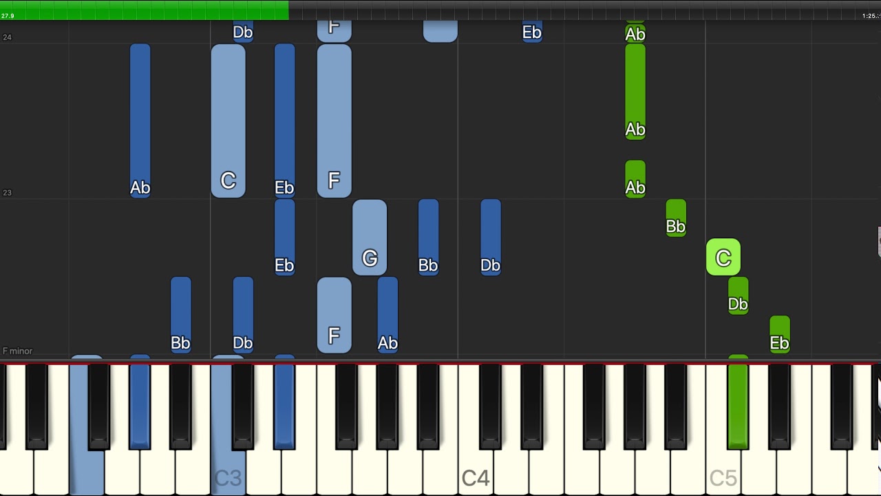 Irving Berlin - Puttin' On The Ritz - Easy Piano with Chords - YouTube
