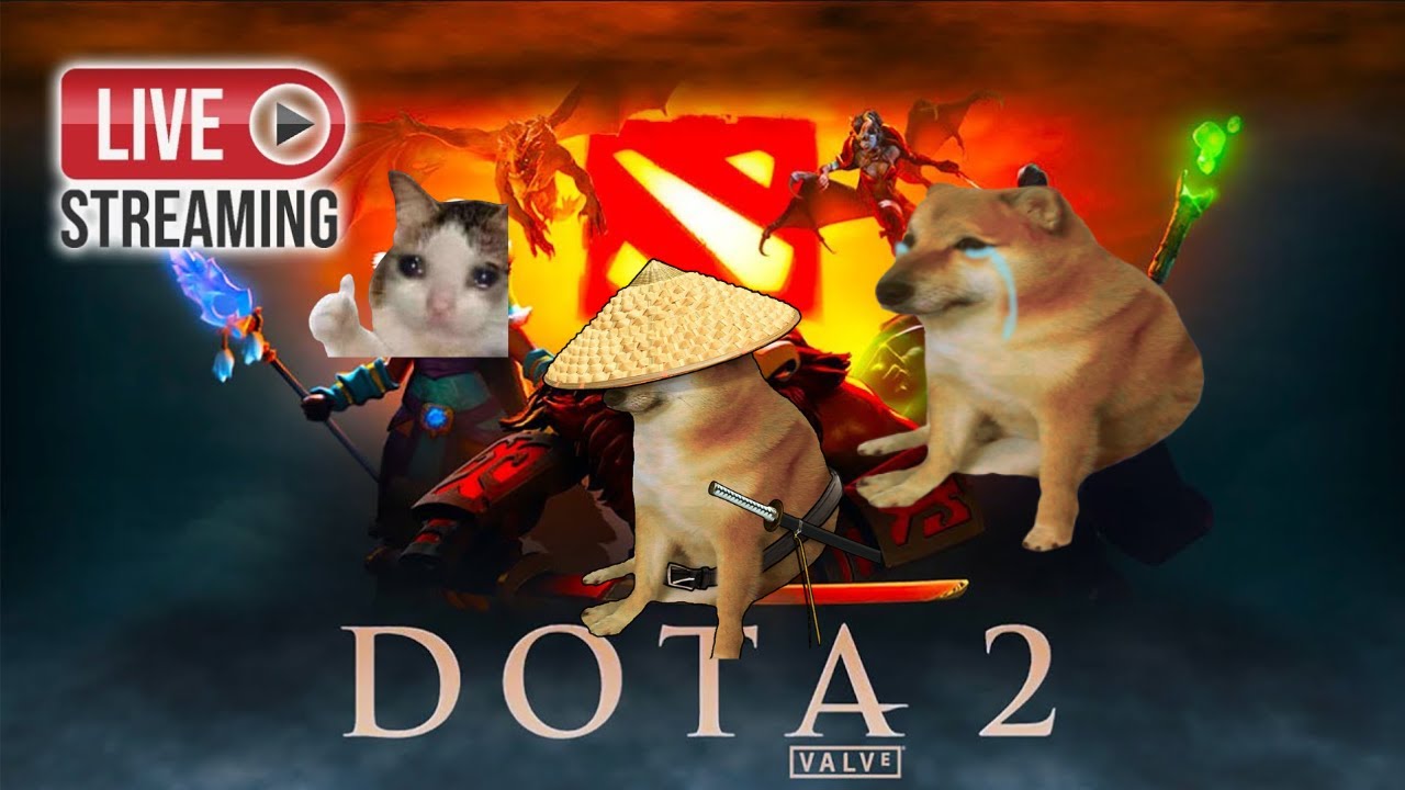 Dota 2 Cheems Entry level Noob stream Day 4 - YouTube