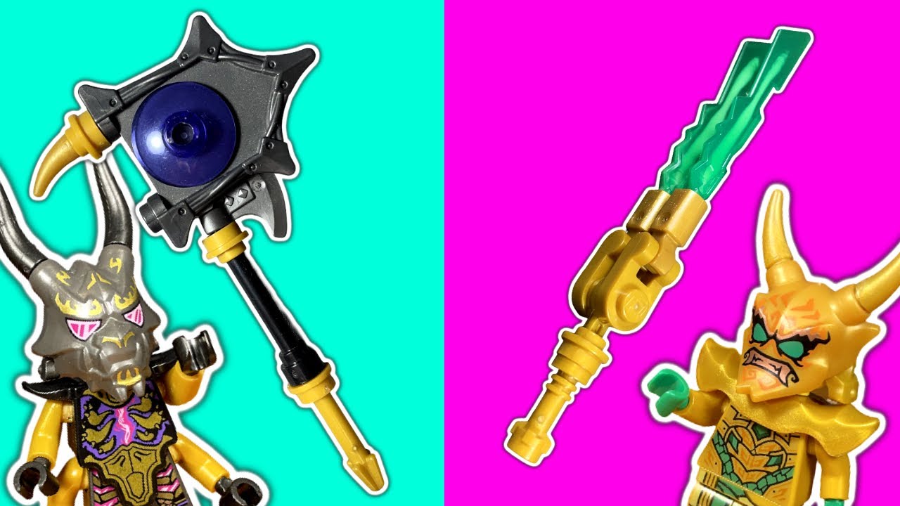 I Made 10 Custom Lego Ninjago Weapons 9 - YouTube