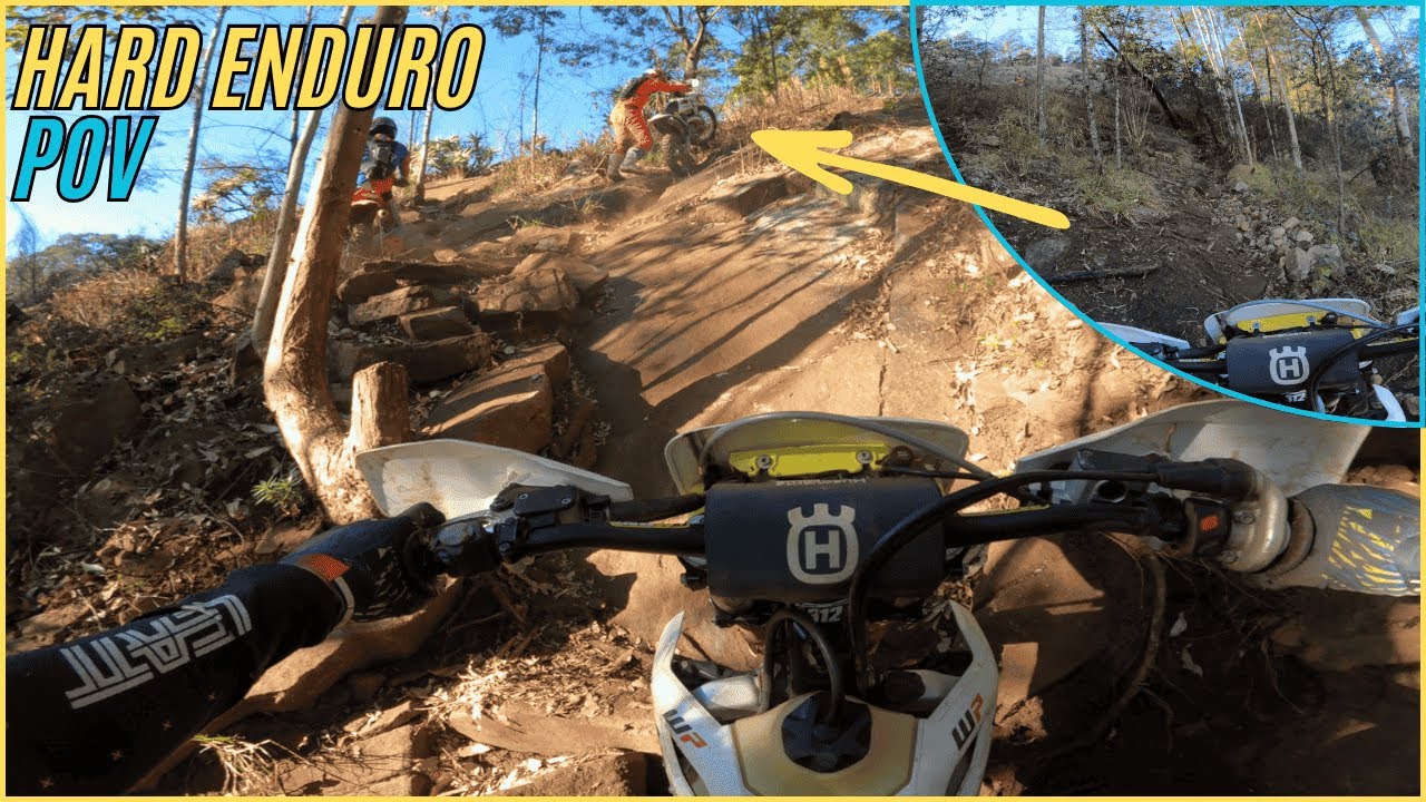 POV: RIDING INSANE HARD ENDURO TRAILS IN HILTON WITH MY HUSQVARNA TE ...