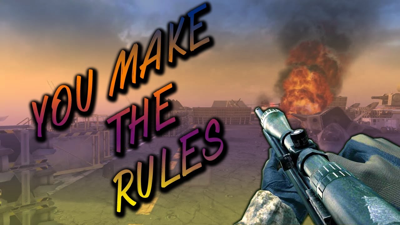 YOU MAKE THE RULES! EP 1 - (MULTI-COD) - YouTube