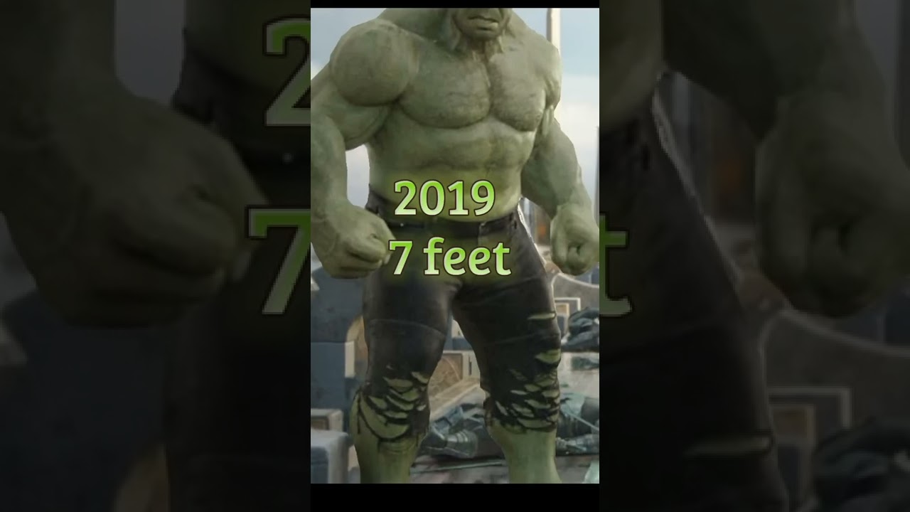 hulk size comparison creadit by Freak Verse - YouTube
