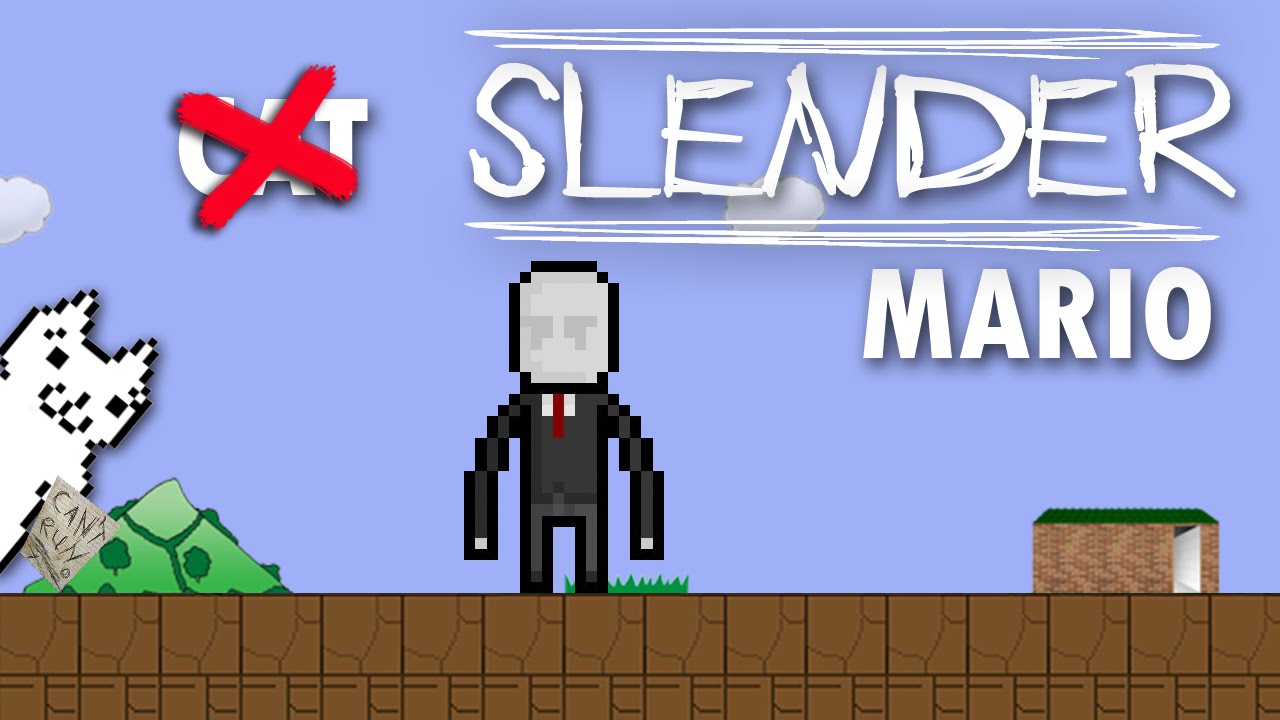 AS AVENTURAS DE SLENDER MARIO - CAT MARIO MOD (PC) - YouTube