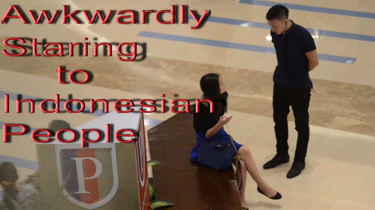 MELOTOTIN ORANG TANPA ALASAN (STARING AT INDONESIAN PEOPLE ) ( VERY ...