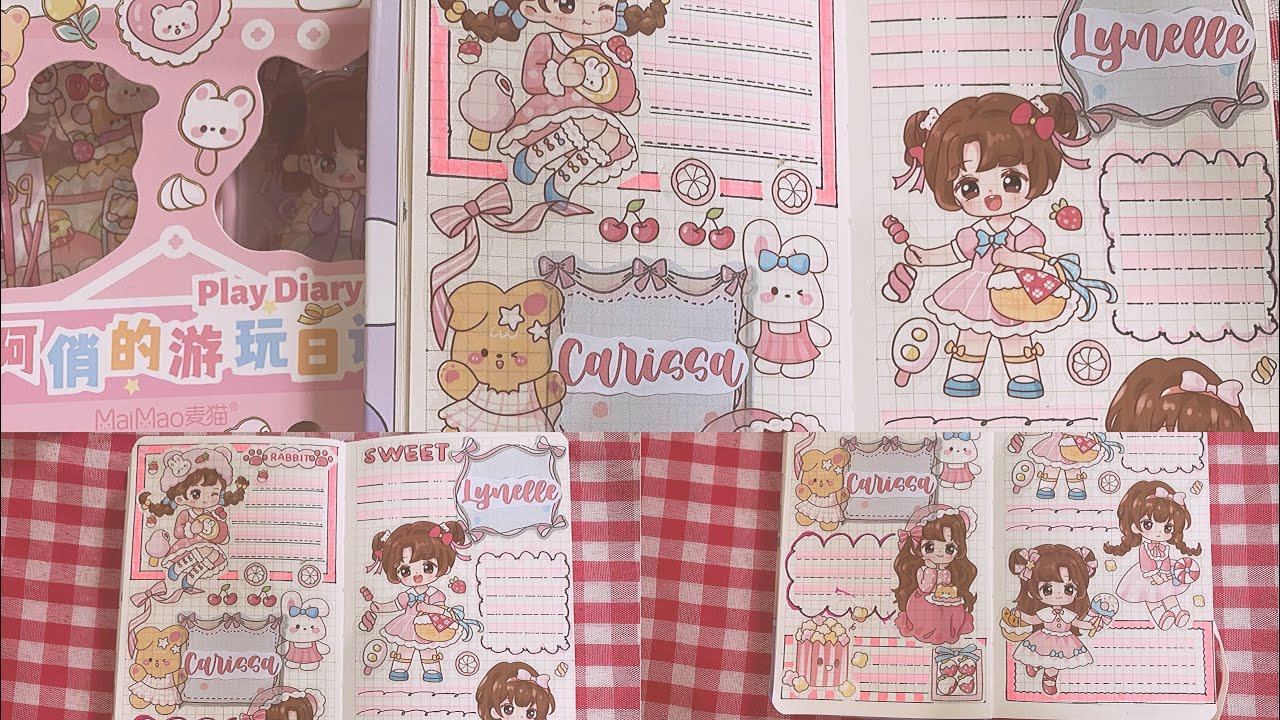 Stickers journaling 📝🍒| Jurnal stiker 📝🌸| sticker by request | sticker ...