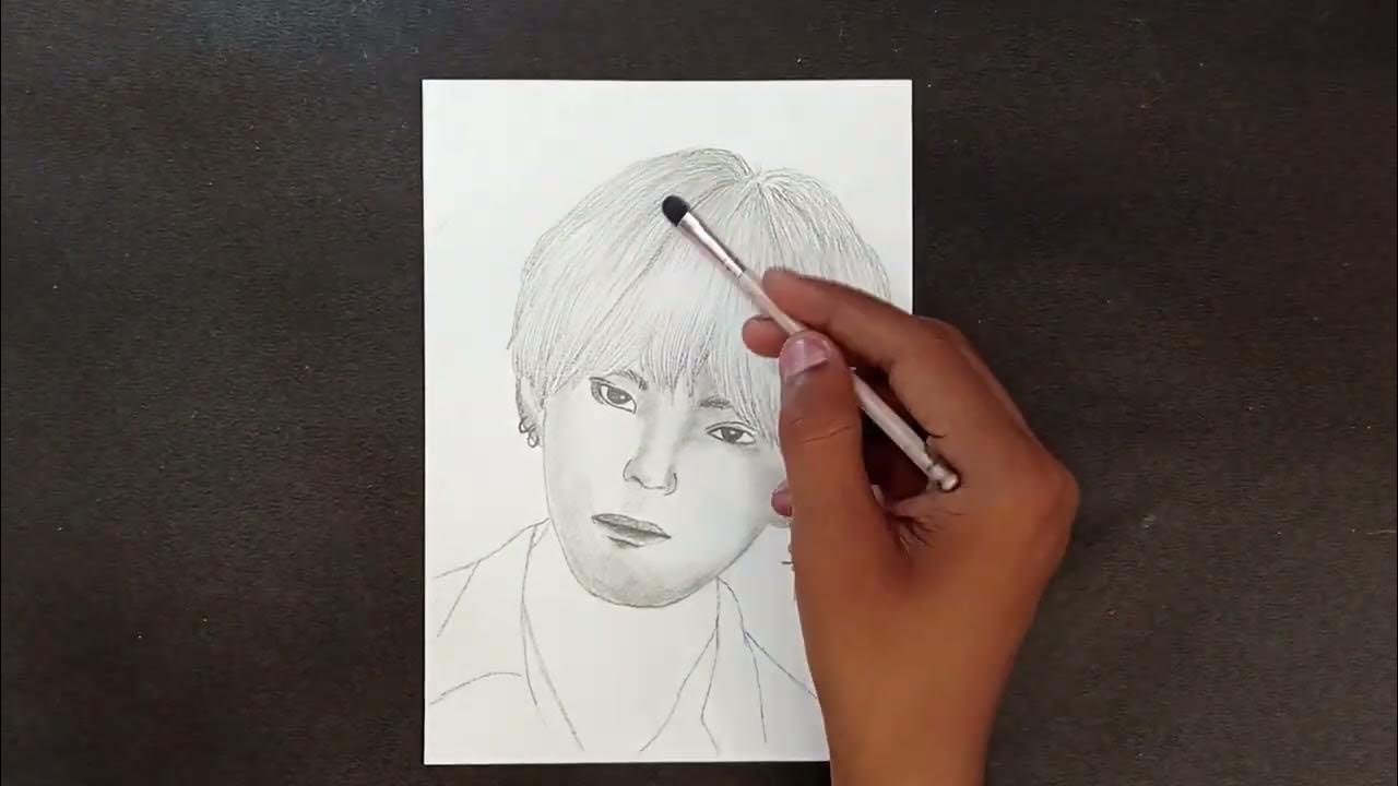 How to Sketch | BTS Sketching Tips for Beginners | | Shikha's Sketching ...