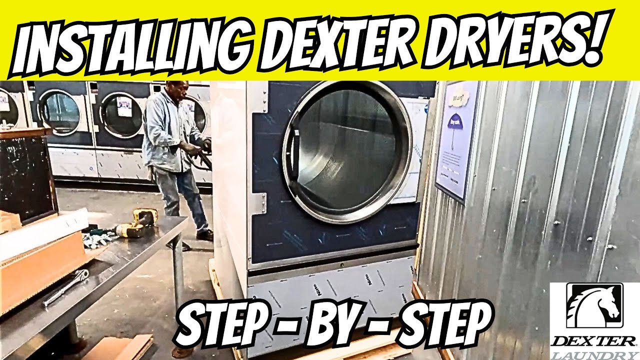 I Installed 80lb Dexter Dryers in My Laundromat and SURVIVED! (You Won ...