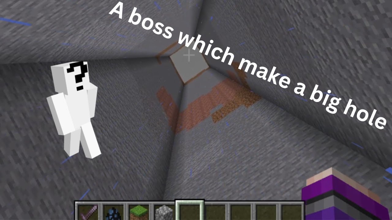 An unknown boss in minecraft???? - YouTube