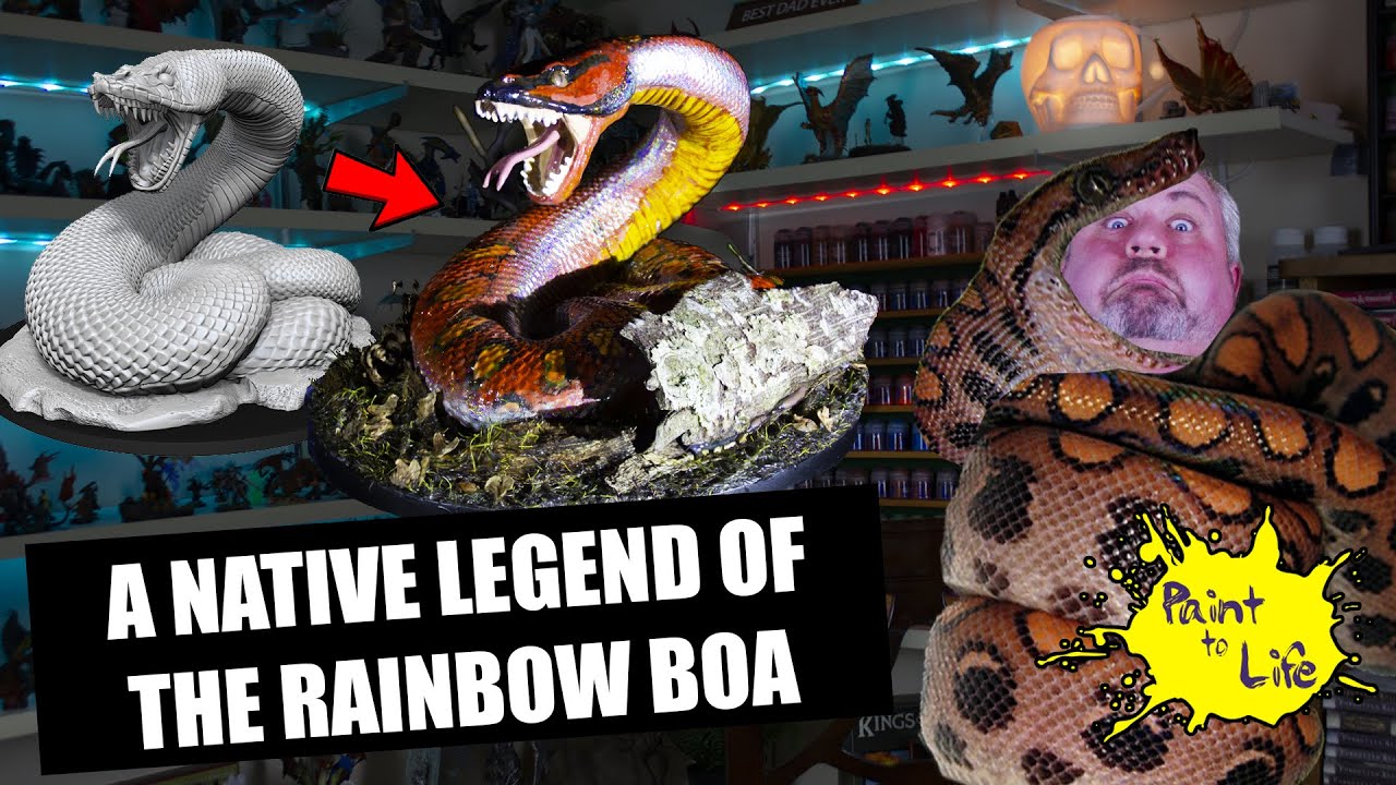 The Nolzur's Giant Constrictor snake! Lore and Story for D&D - YouTube