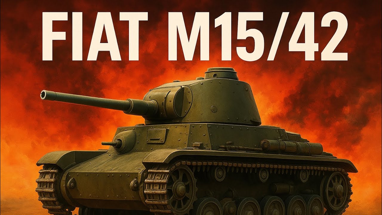 Fiat M15/42 Walkaround – The Italian Tank That Arrived Too Late 🇮🇹 ...