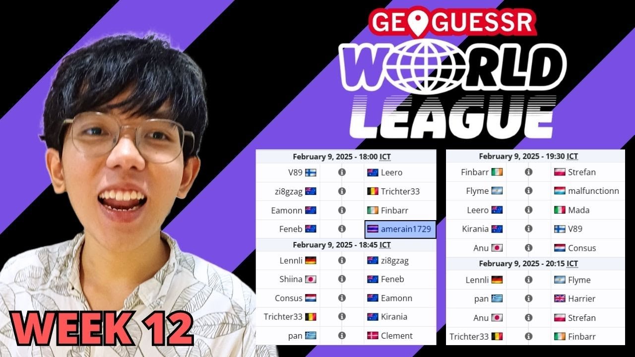 Watch Party เชียร์ไทยไปด้วยกัน ( Geoguessr World League Week 12 ) - YouTube