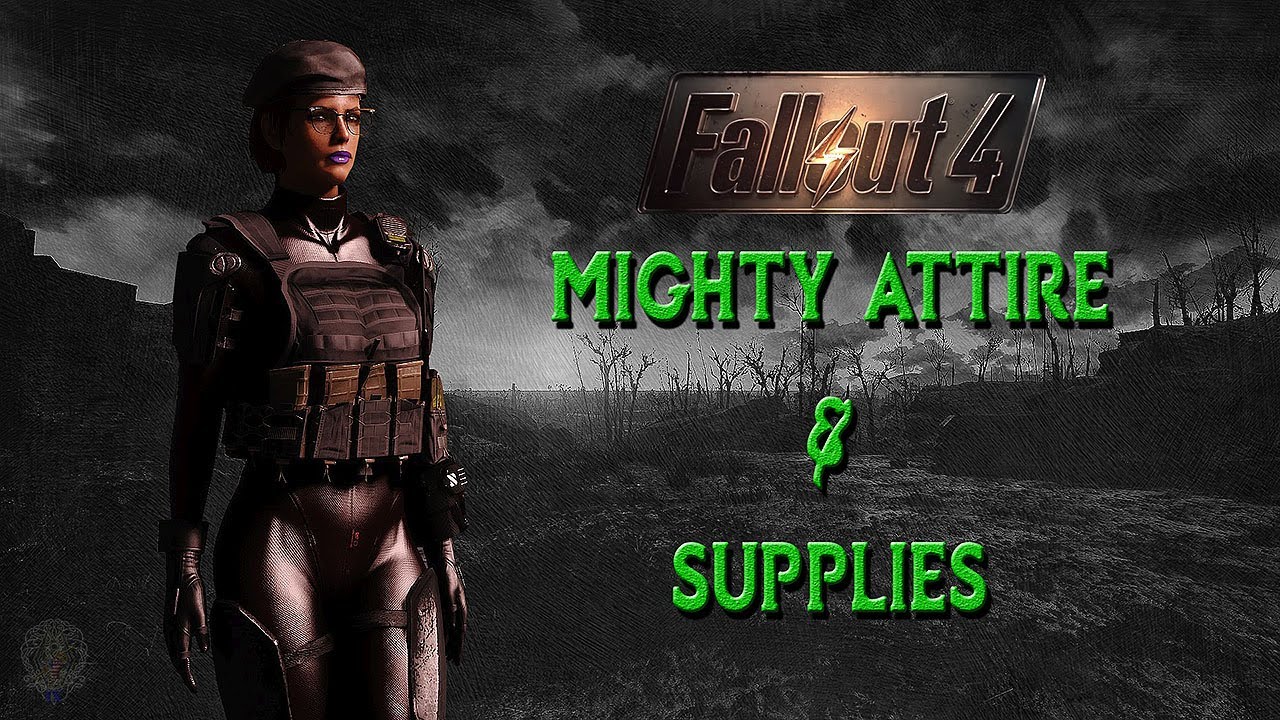 Fallout 4 Mods Mighty Attire And Supplies Youtube