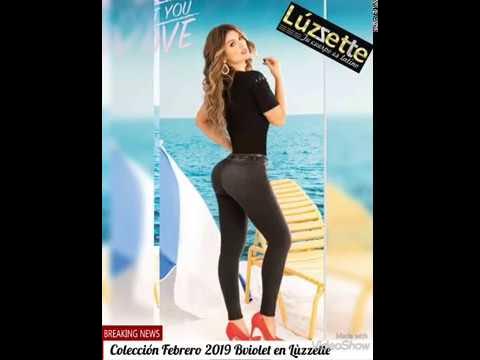 Luzzette jeans levantacola y mas Coleccion Bviolet Febrero 2019 - YouTube