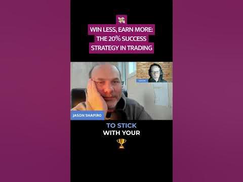 💸 Win Less, Earn More: The 20% Success Strategy In Trading - YouTube