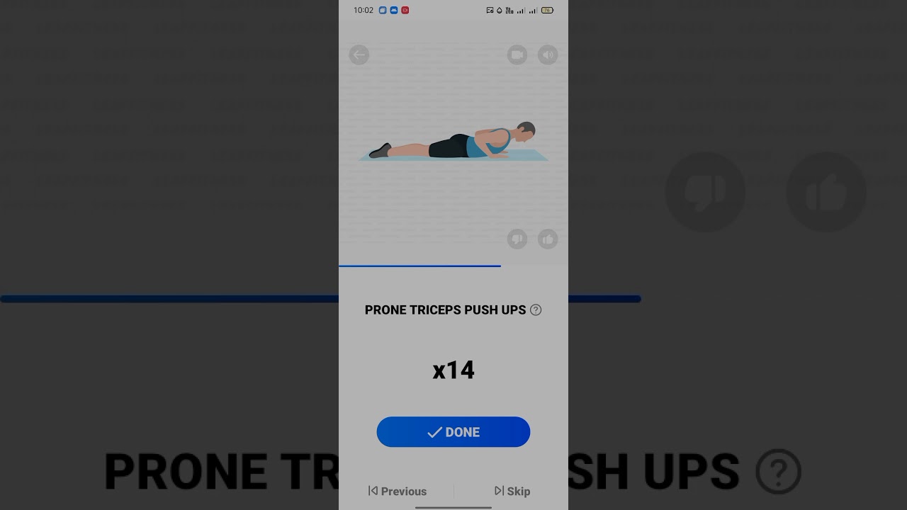 FULL BODY WORKOUT DAY - 3 EXERCISE NO:13 PRONE TRICEPS PUSH-UPS | HOME ...