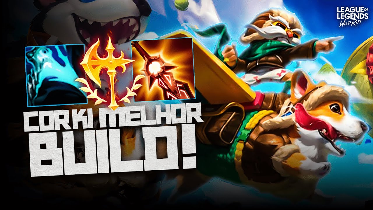 BUILD DO MELHOR CORKI DO MUNDO! LOL WILD RIFT - YouTube