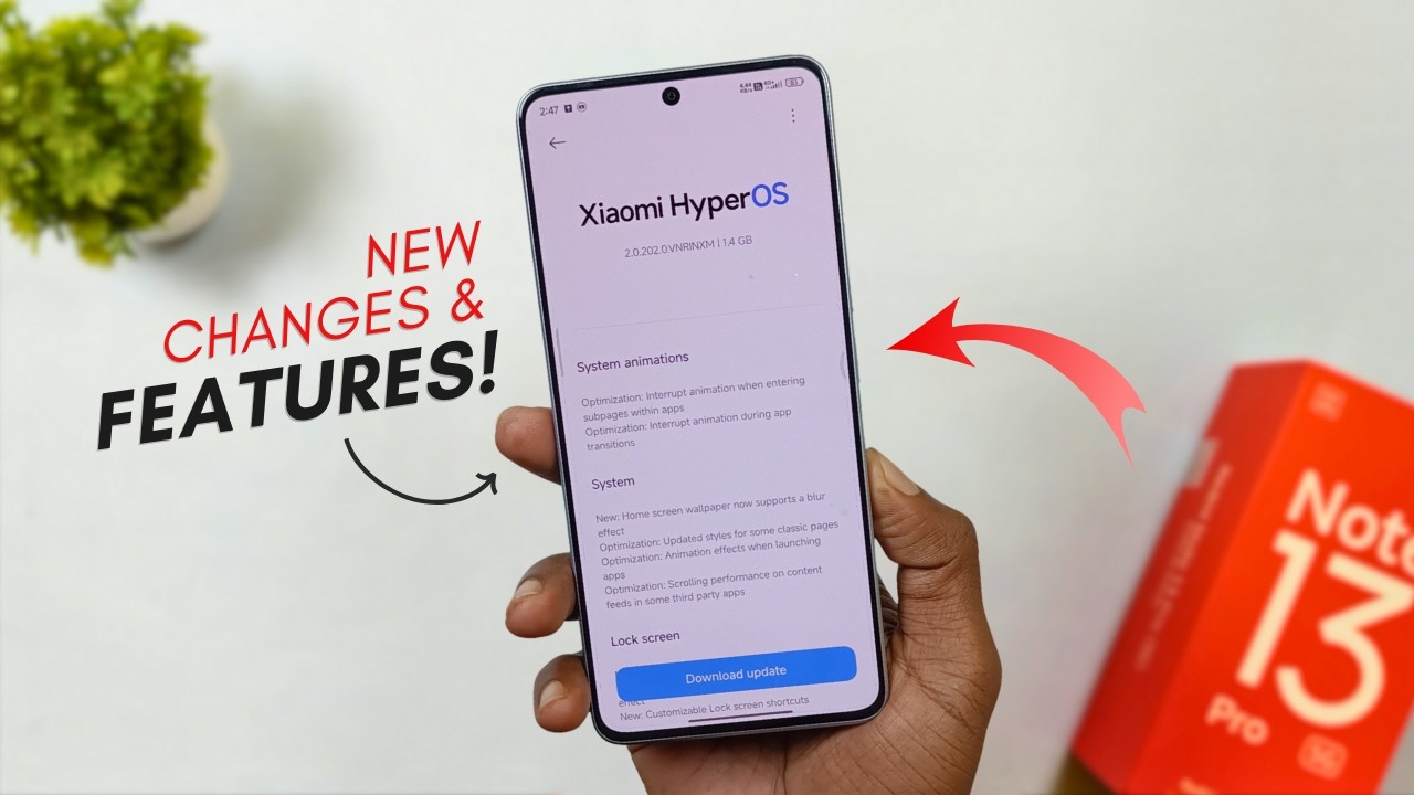🔥Redmi Note 13 Pro 5G New HyperOS 2.0.202.0 Update - The New & Missing ...
