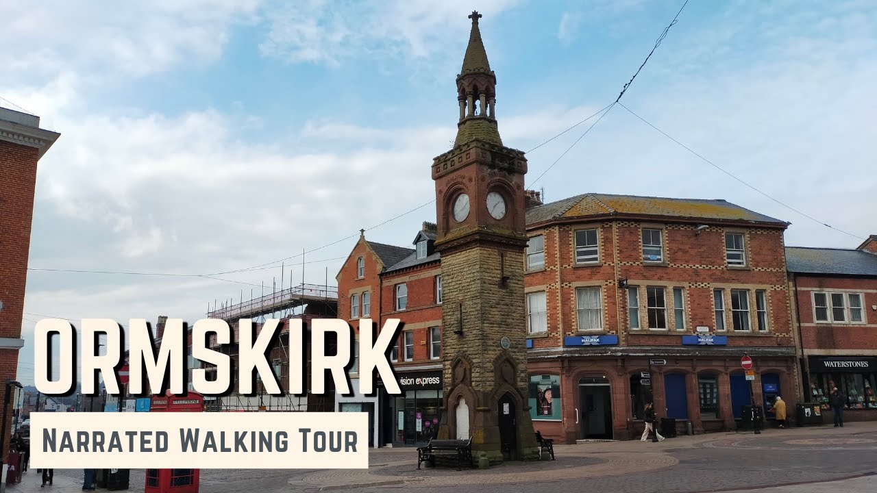 ORMSKIRK | 4K Narrated Walking Tour | Let's Walk 2022 - YouTube