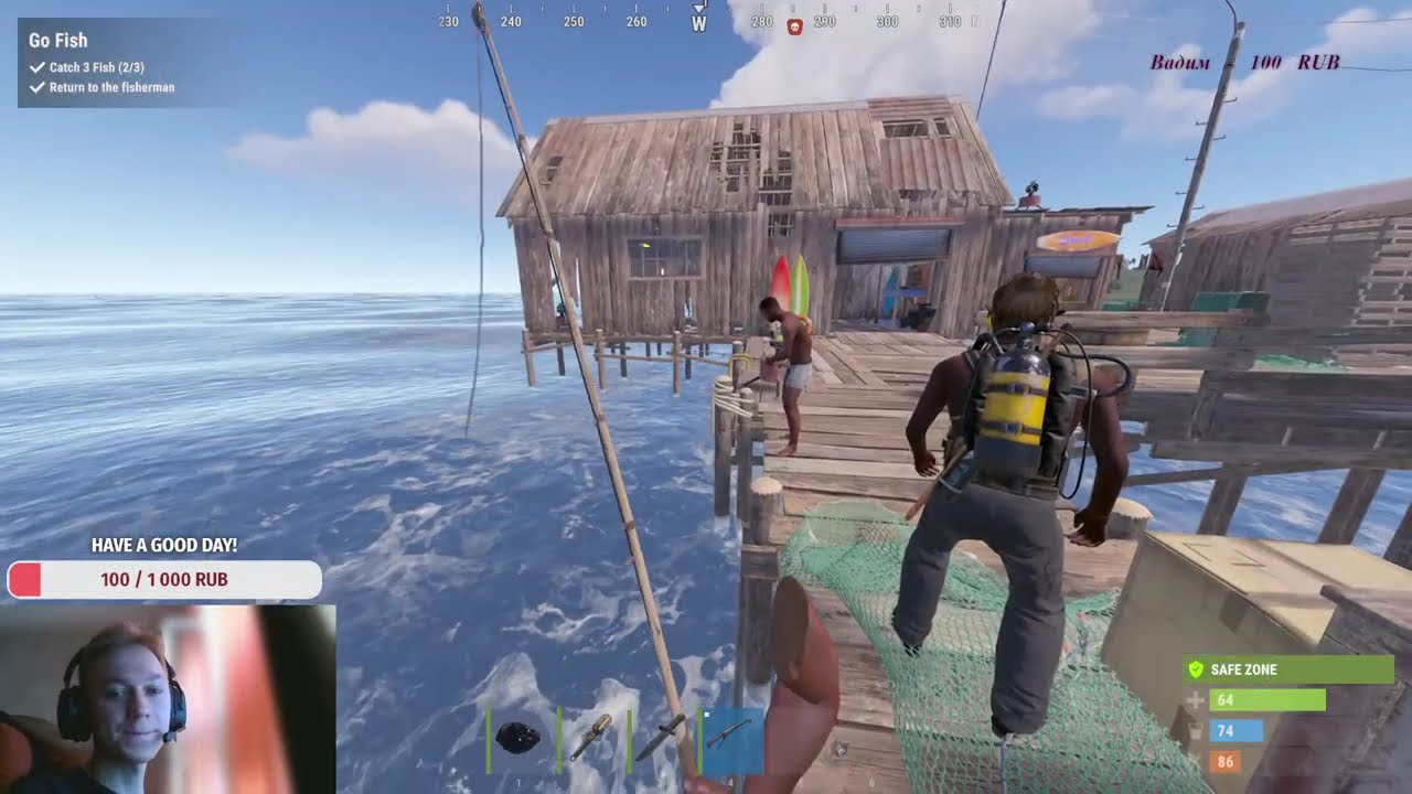 ЕгоРИГ ПЛЫВЁТ на РИГ. КЛАССИКА ⚠️RUST STREAM/РАСТ СТРИМ HIGH POP SERVER ...