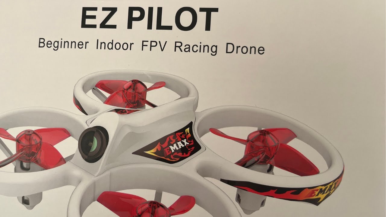 Emax EZ Pilot beginner FPV drone unboxing & first flight - YouTube