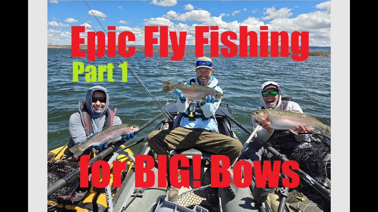 EPIC Fly Fishing for BIG! Rainbows with Friends -- Part 1 - YouTube