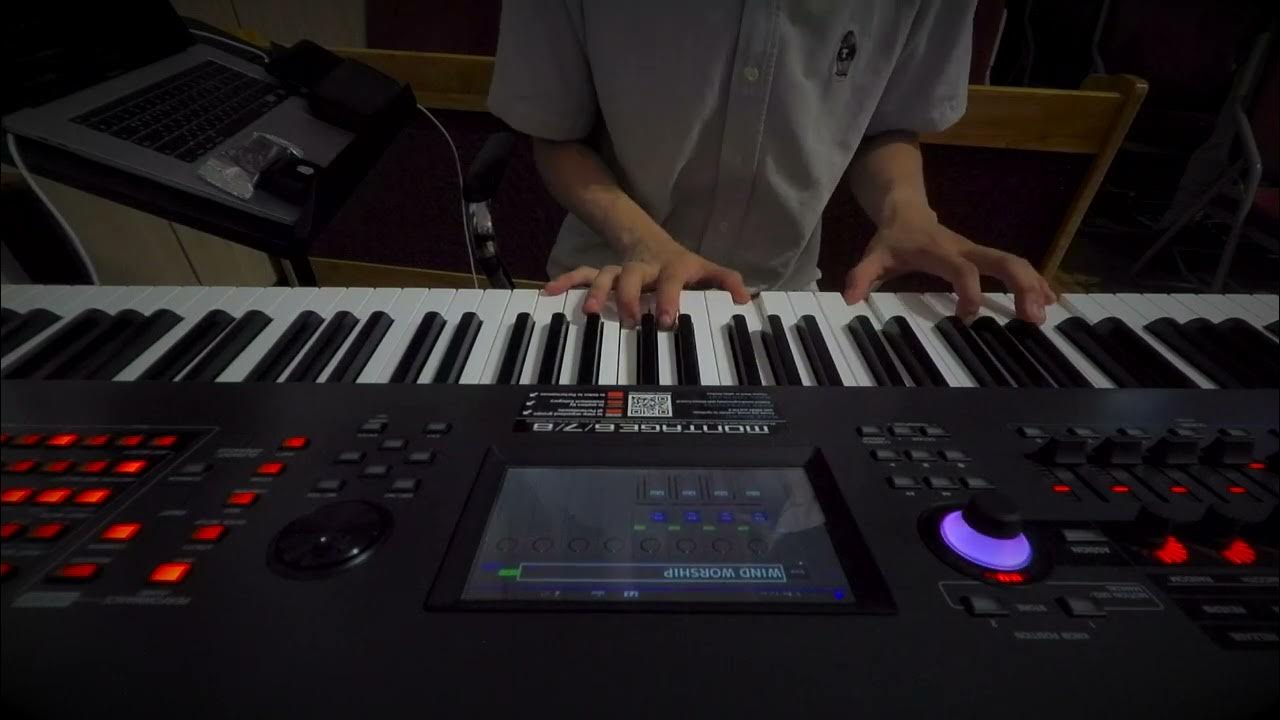 위대하신 주 주님의 높고 위대하심을 마스터건반 영상 윈드워십 Youtube