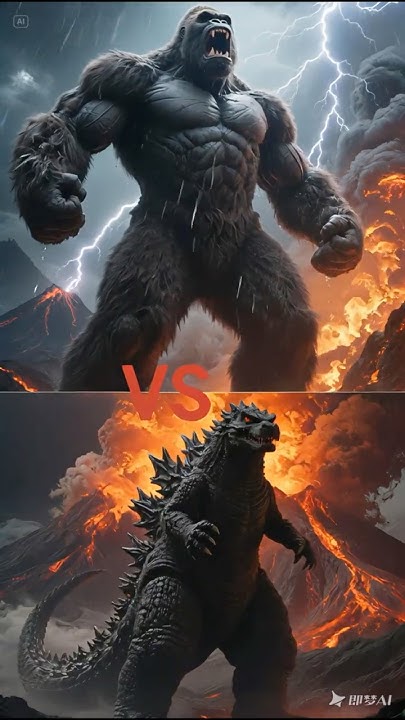 Godzilla vs Tyrannosaurus Rex vs Triceratops vs Python vs King Kong # ...
