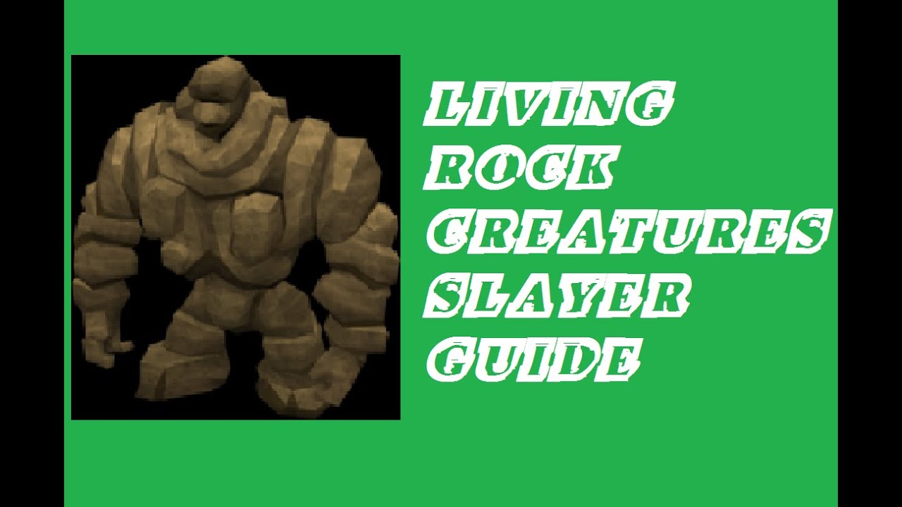 RuneScape/RS3 - Living Rock Creatures Slayer Guide 2014 (LEGACY MODE ...