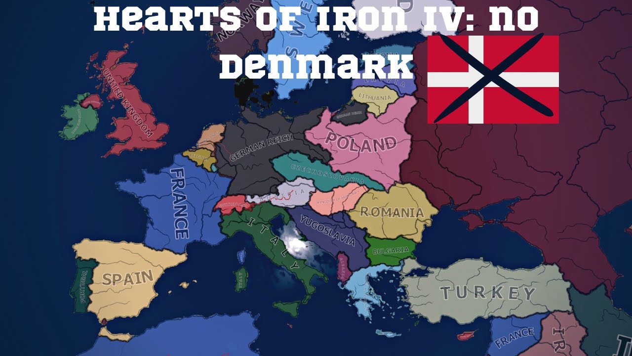 No Denmark in 1936? - HOI4 Timelapse - YouTube