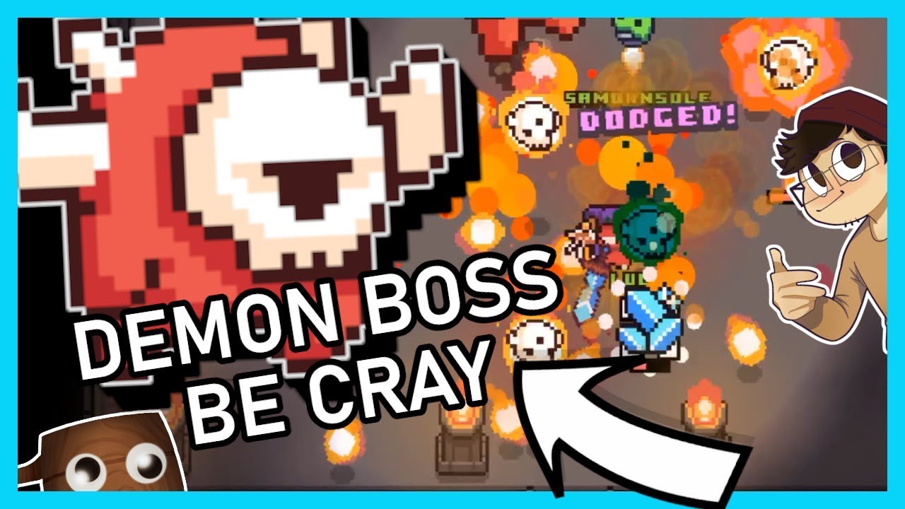 Forager Great Demon Fight | I LITERALLY GO TO HELL! - YouTube