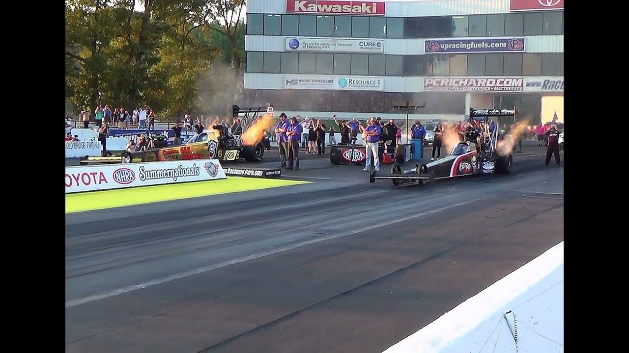 Gas Monkey Garage Top Fuel Dragster Etowns 50th 7-25-15 - YouTube