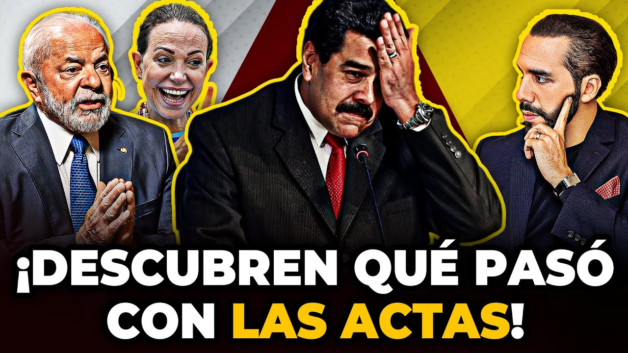 ¡FBI Y LA CIA DESCUBREN QUE PASÓ CON ACTAS DE ELECCIONES EN VENEZUELA NICOLÁS MADURO ES PIROMANO ...
