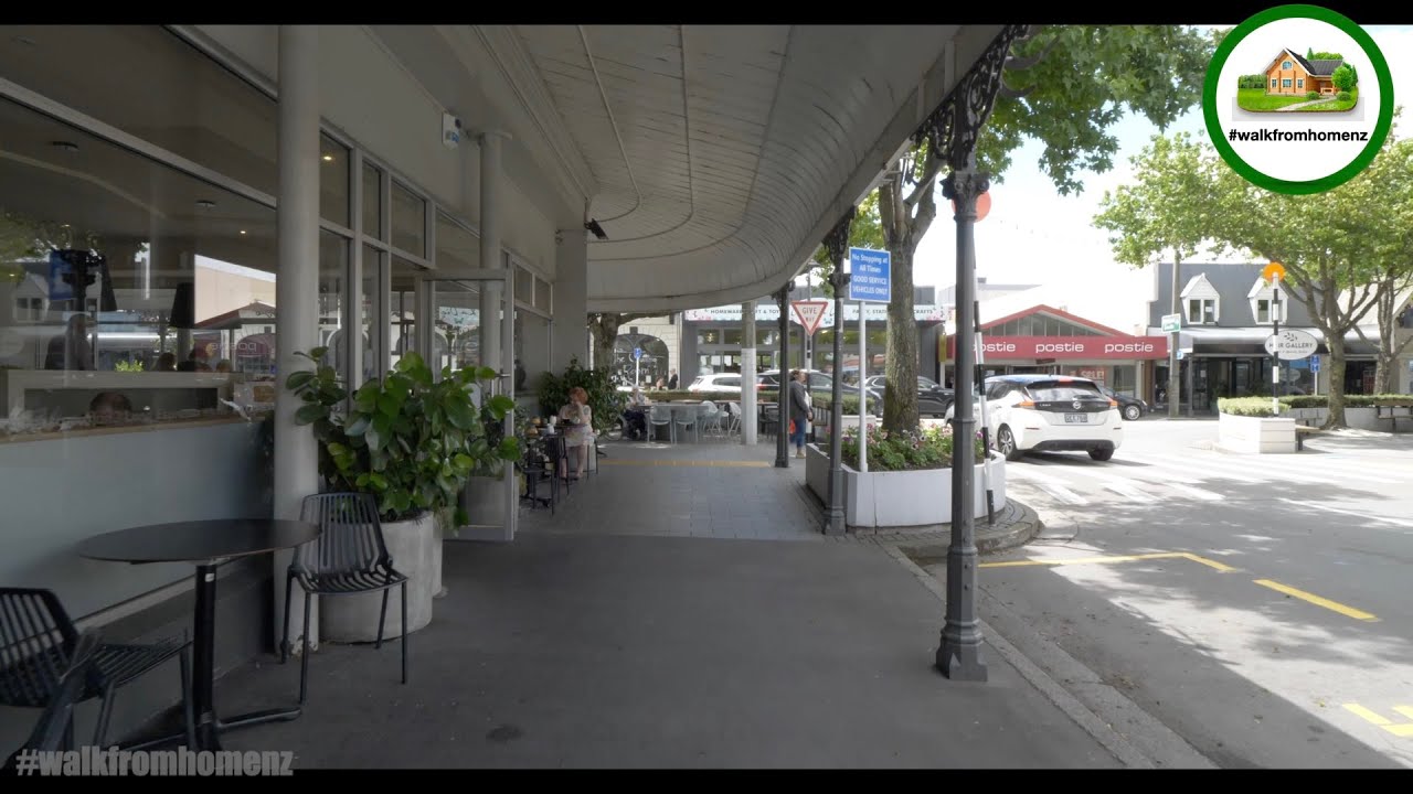 Small Town New Zealand Walking Tour - Rangiora - YouTube