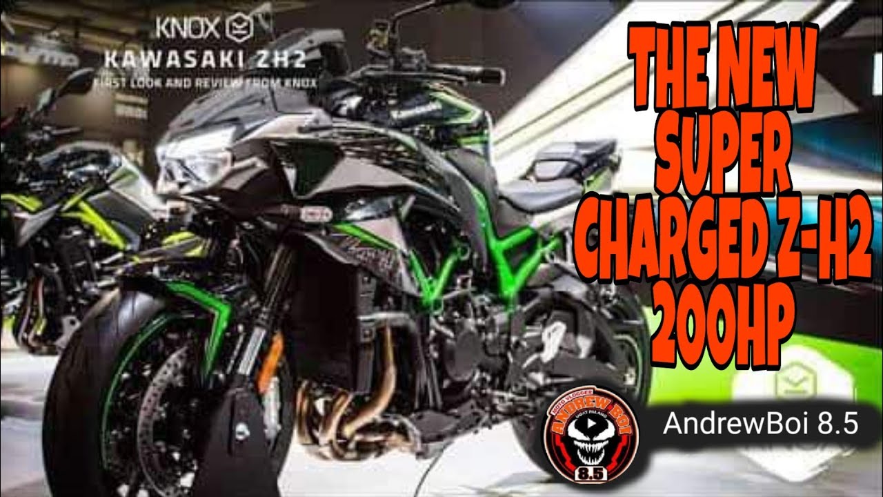 THE NEW 2020 KAWASAKI Z-H2 SUPER CHARGED 200HP THE FASTEST NAKED BIKE ...