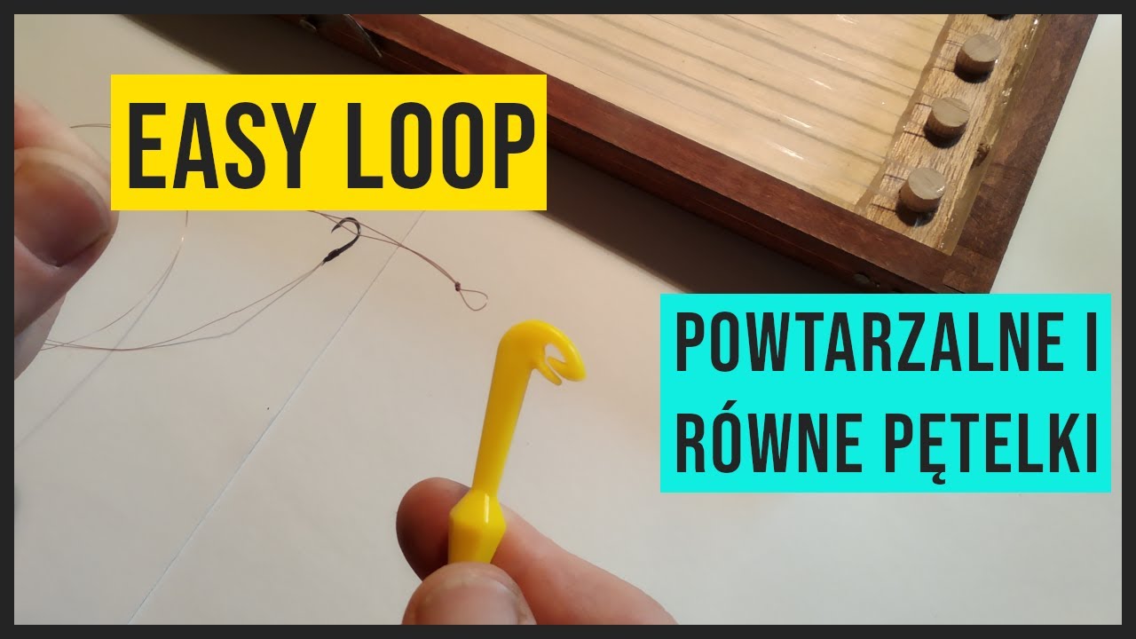 Easy Loop - Równe pętelki do przyponów. - YouTube
