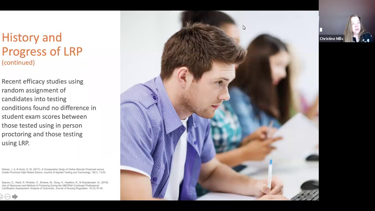 Live Remote Proctoring: An alternative delivery method for ...