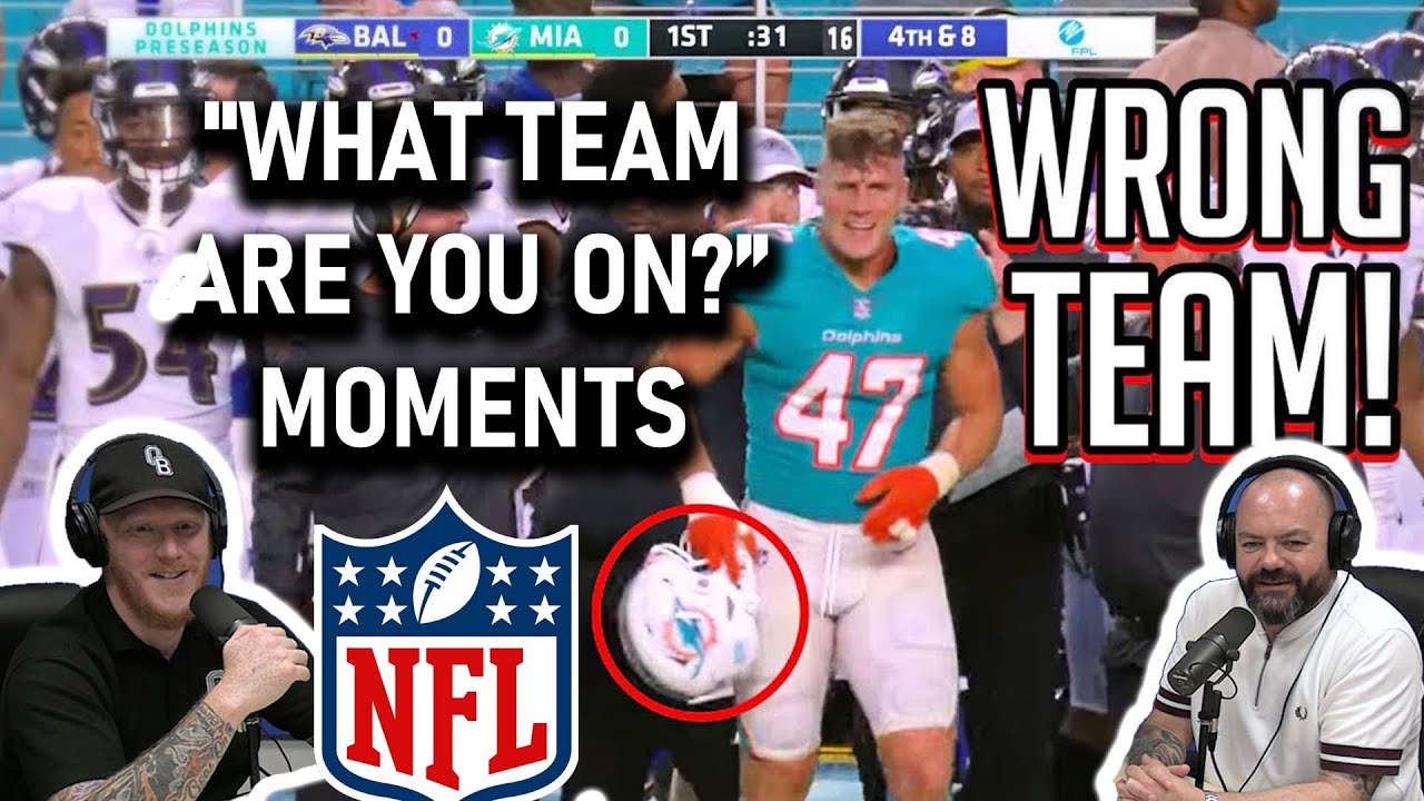 NFL "What Team are you on?" Moments REACTION!! | OFFICE BLOKES REACT ...