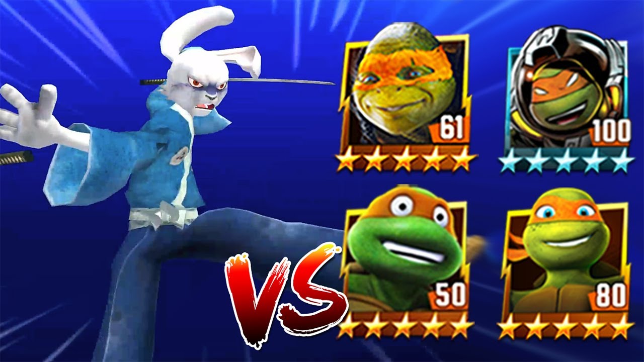 TMNT Legends Usagi VS Mikey Nick, Mikey Movie, Mikey Classic, Mikey ...