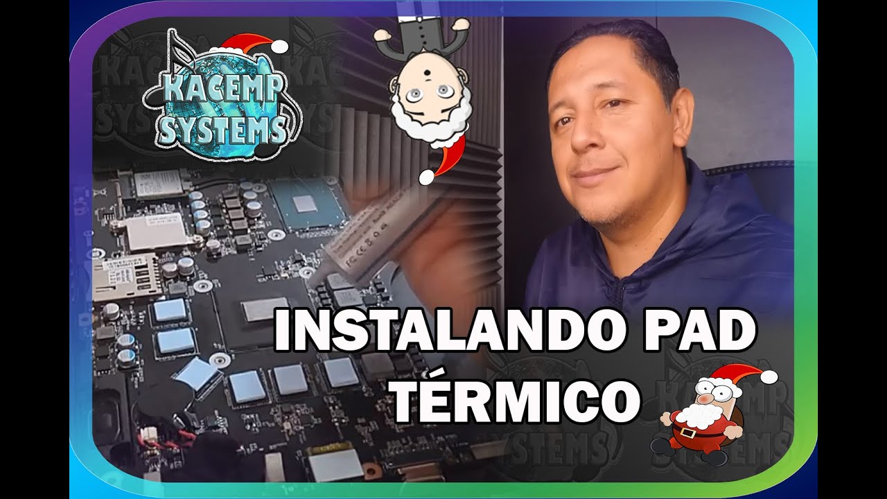 INSTALANDO PAD TÉRMICO A UNA LAPTOP GIGABYTE - YouTube