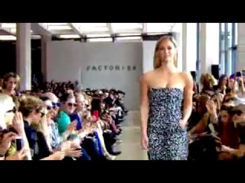 Bar Refaeli for Factory 54. Fashion show