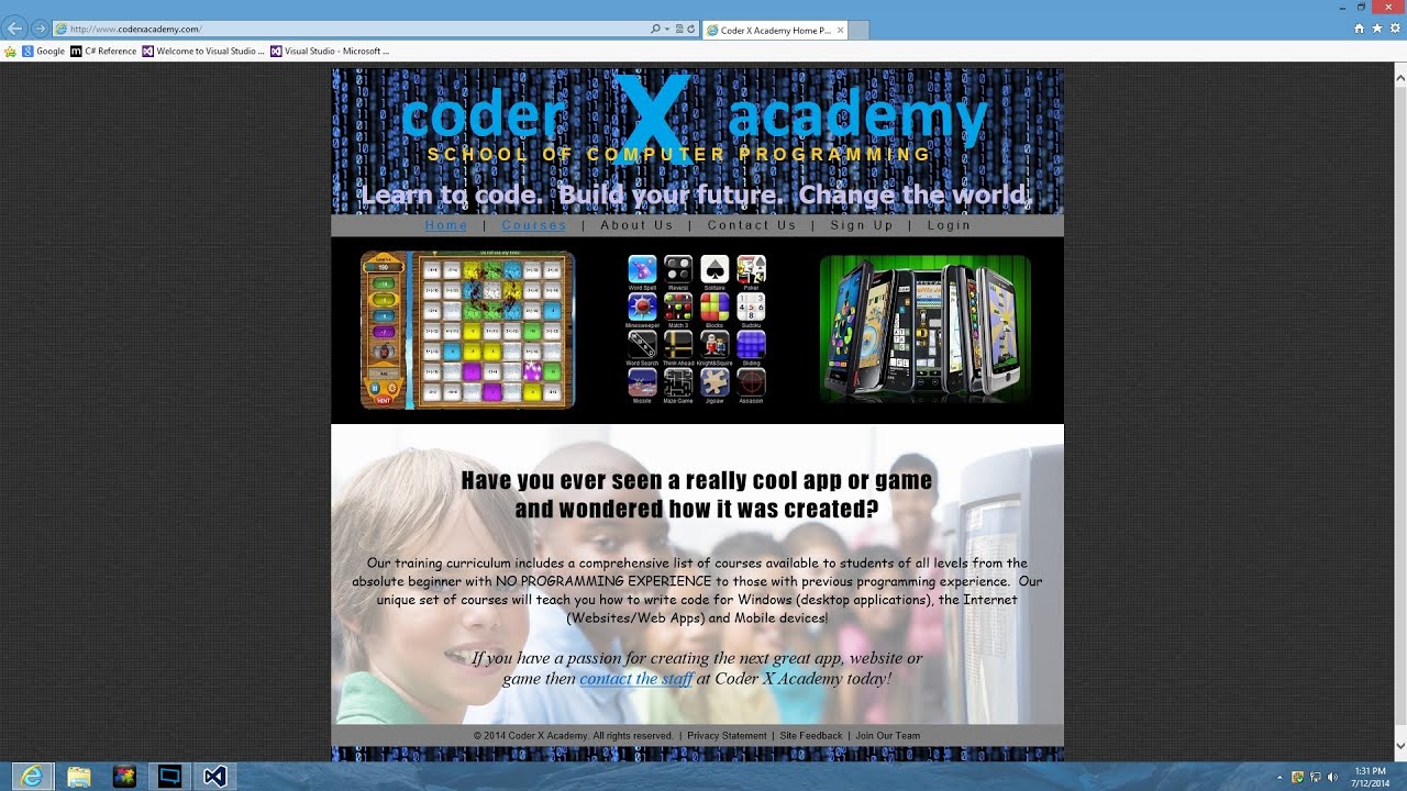 VS2013 C# Programming for Beginners - Lesson 1: Introduction - YouTube