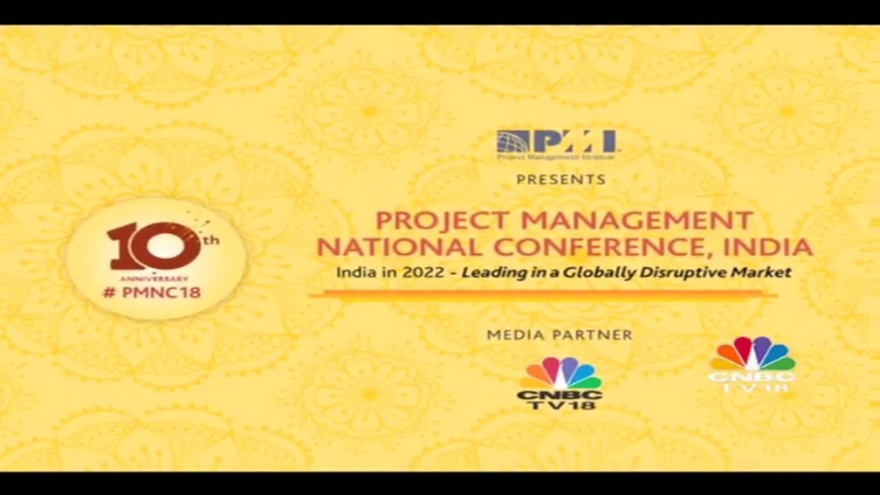PMI India Project Management National Conference 2018 - YouTube