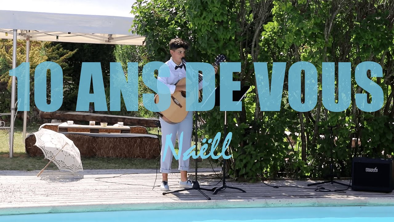 10 Ans De Vous Reprise De 10 Ans De Nous De Ben Mazué Wedding Day Naëna Cover Live