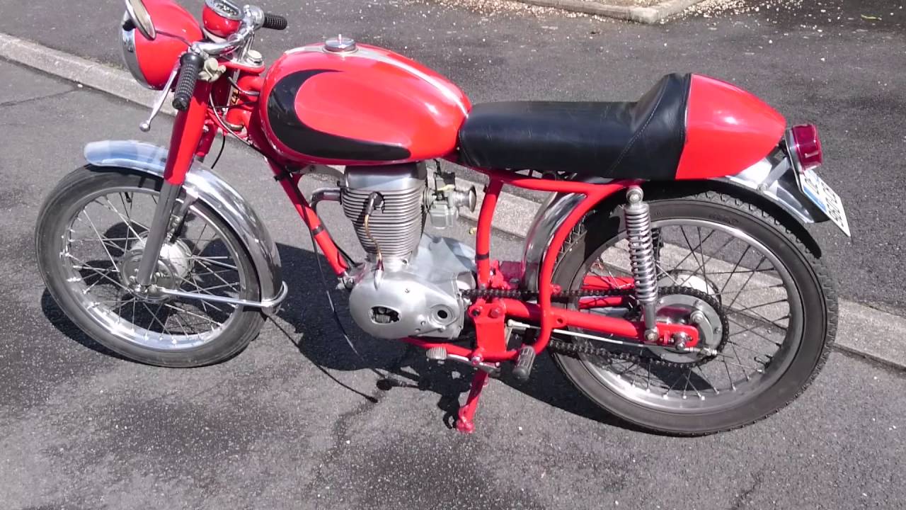 175 motobecane café racer - YouTube
