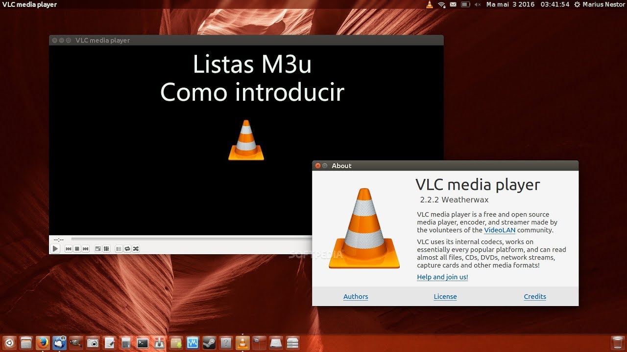 como poner listas m3u en vlc - YouTube